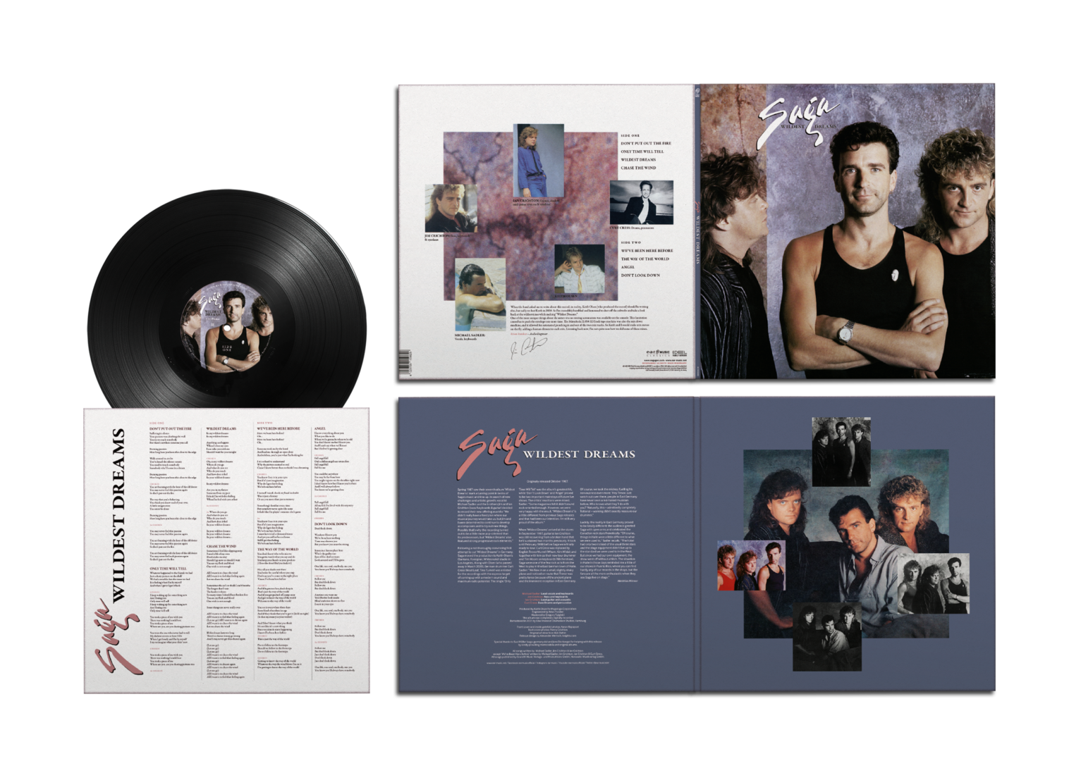 earMUSIC - news, artists & new releases SAGA Reissues 2021 - earMUSIC